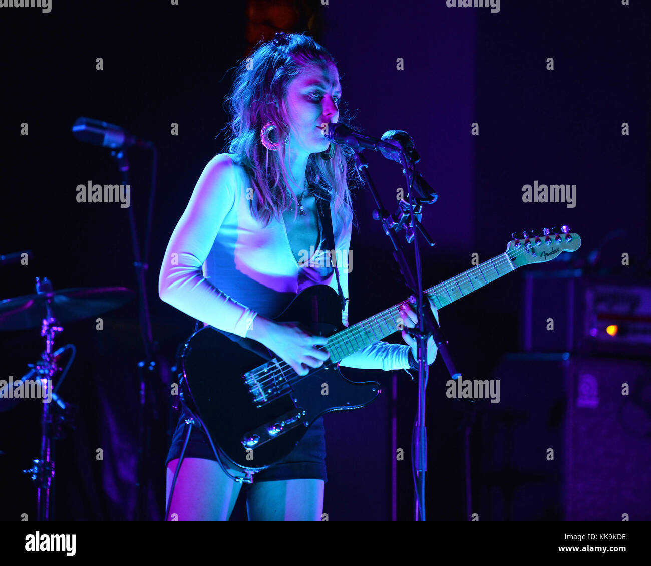 MIAMI, FL - MAY 11: Ellie Rowsell of Wolf Alice performs at Bayfront ...