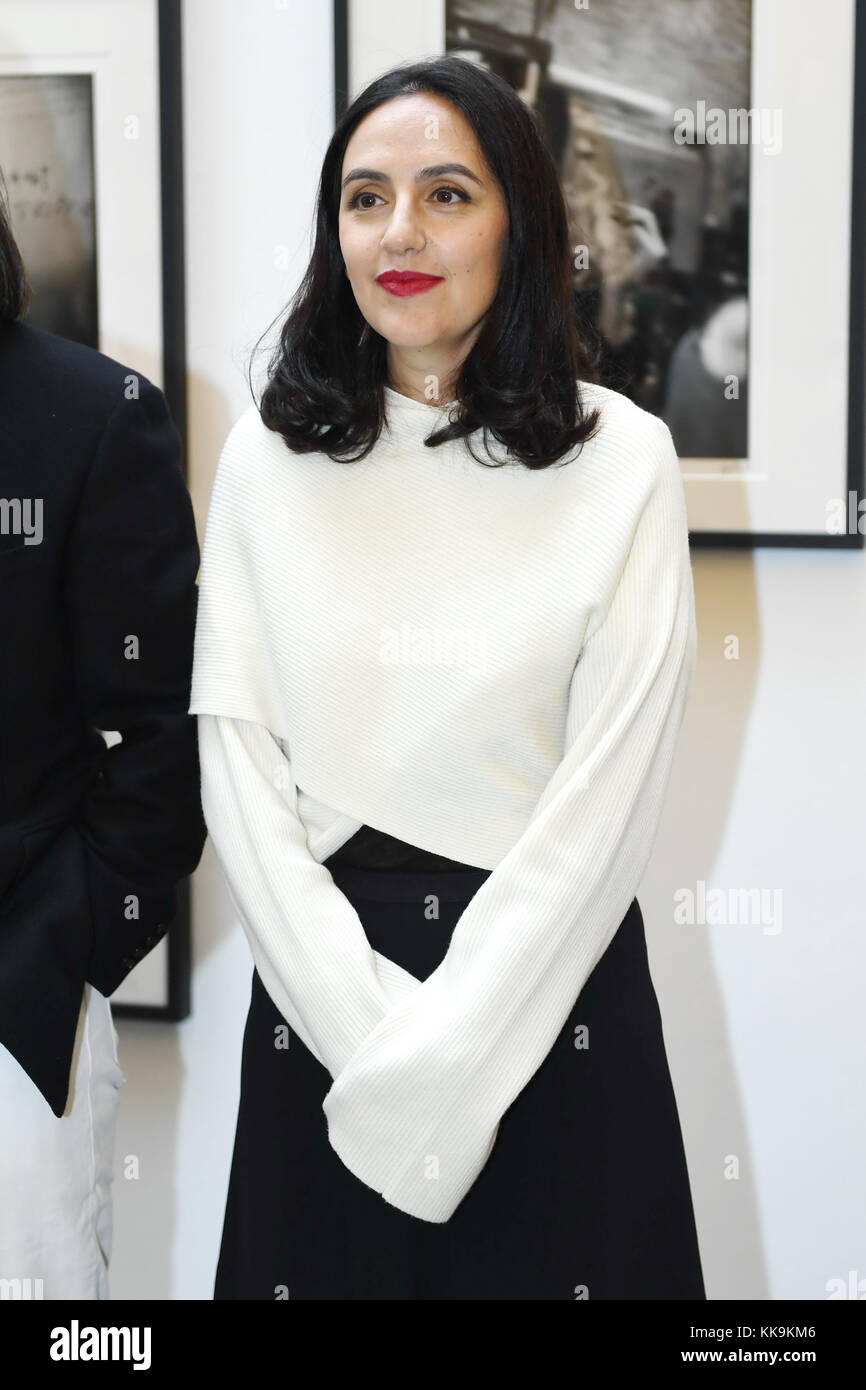 French photographer Anaistamo Martane, the wife of Chinese actor Liu Ye ...