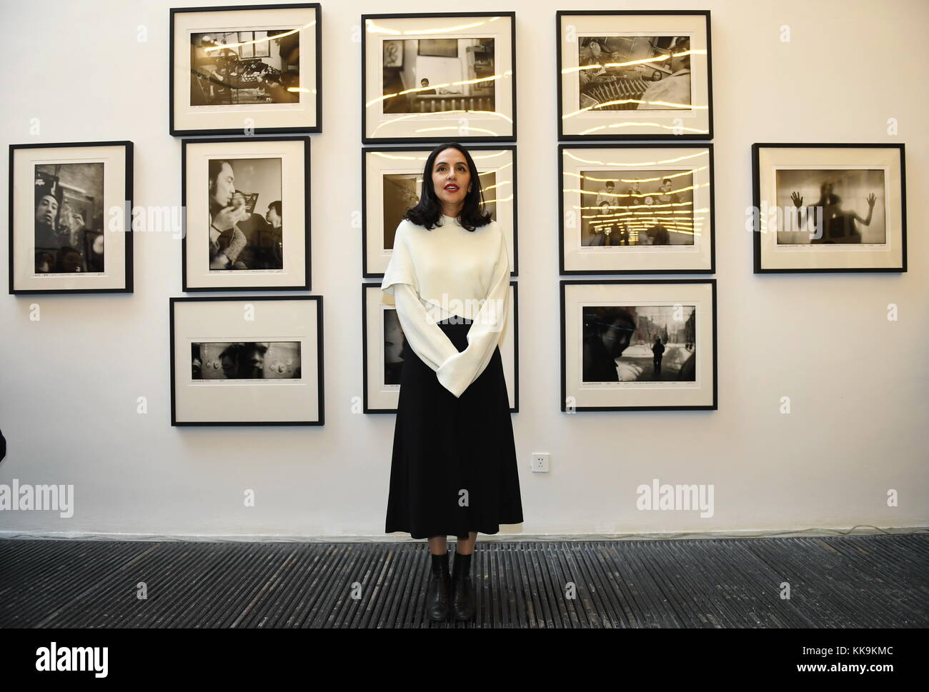 French photographer Anaistamo Martane, the wife of Chinese actor Liu Ye ...