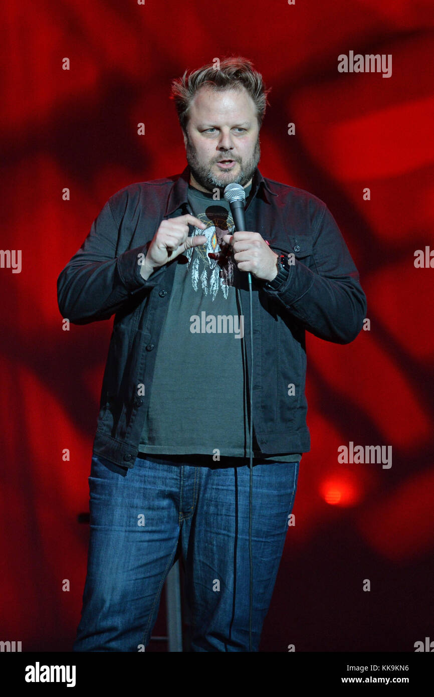HOLLYWOOD FL - JANUARY 30: Comedian Forrest Shaw performs at Hard Rock ...