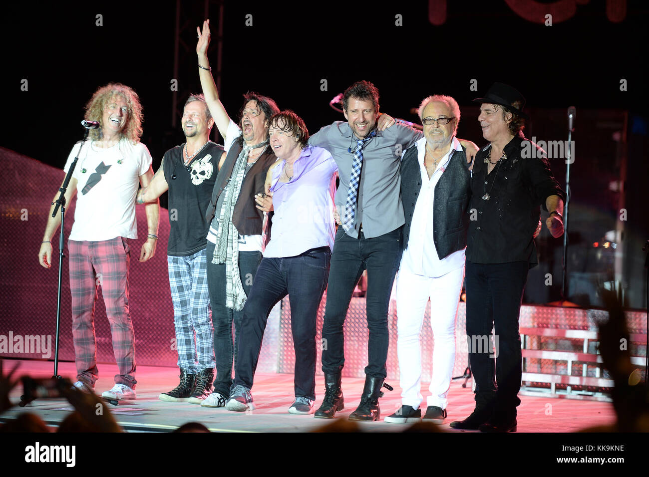 MIAMI, FL - MARCH 12: Bruce Watson, Chris Frazier, Kelly Hansen, Jeff ...