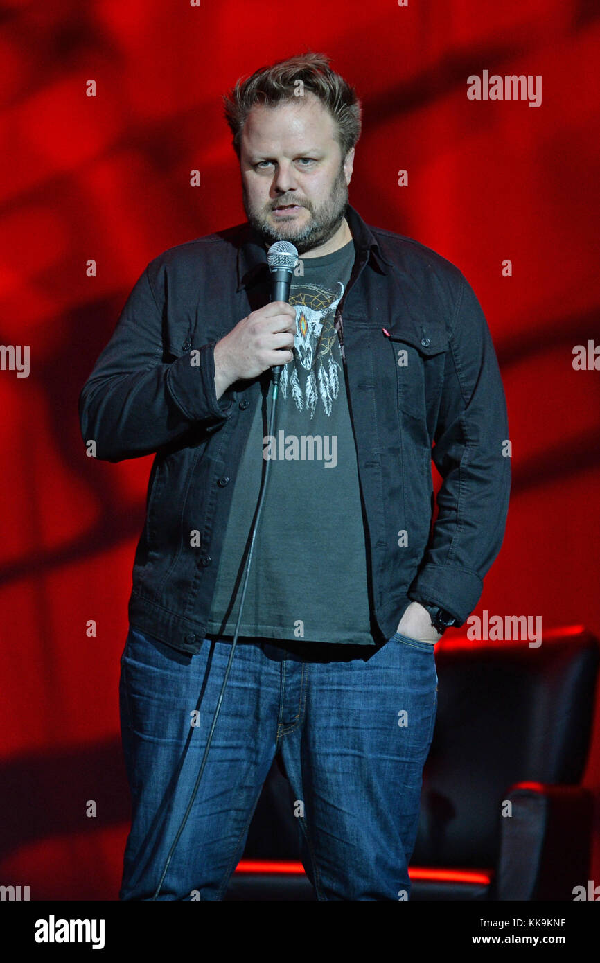HOLLYWOOD FL - JANUARY 30: Comedian Forrest Shaw performs at Hard Rock ...