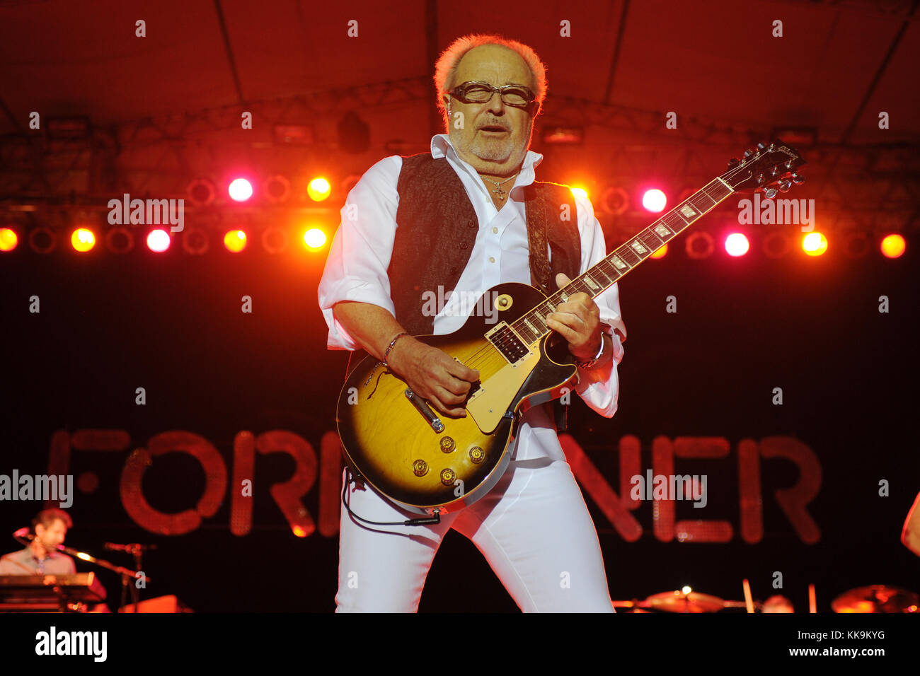 MIAMI, FL - MARCH 12: Mick Jones of Foreigner performs at The Magic ...