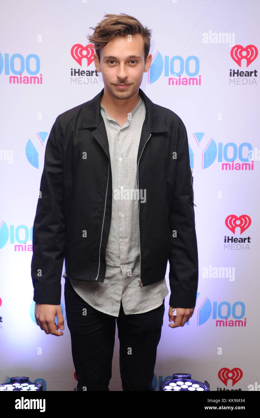 MIAMI BEACH , FL - MAY 20: Flume poses for a portrait during the Y-100 ...