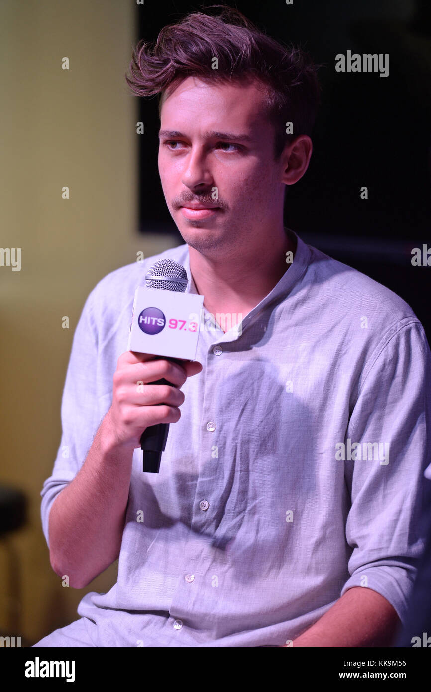HOLLYWOOD, FL - MAY 20: Music Producer Flume poses for a portrait at ...