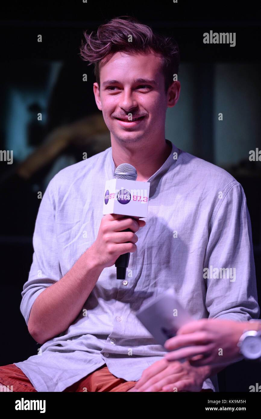 HOLLYWOOD, FL - MAY 20: Music Producer Flume poses for a portrait at ...