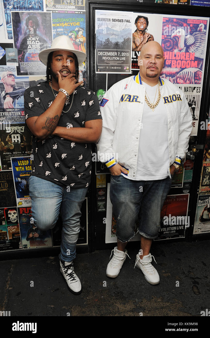 FORT LAUDERDALE, FL - MAY 26: Kent Jones, Fat Joe attends 99 JAMZ ...