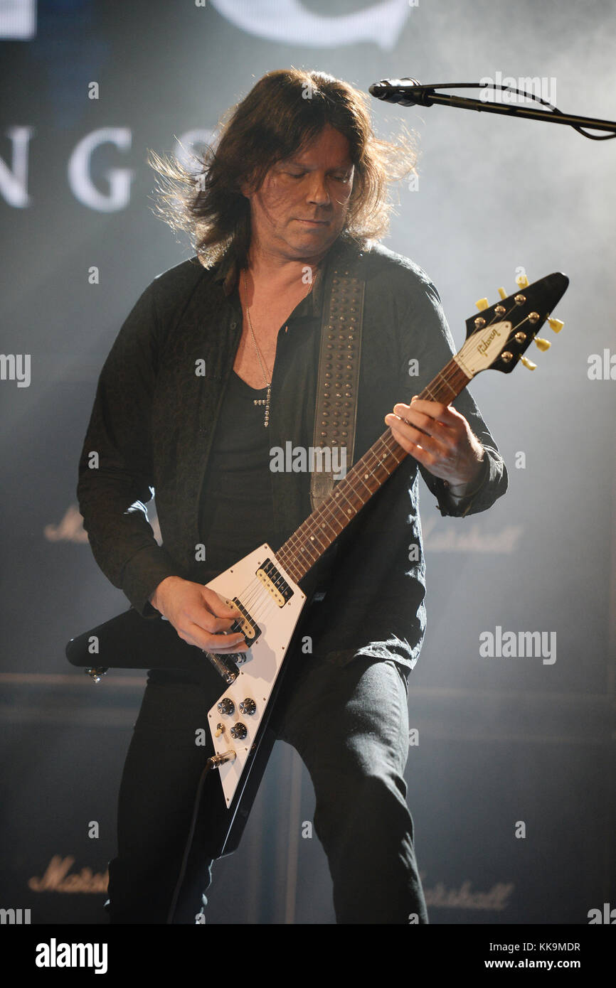FORT LAUDERDALE, FL - FEBRUARY 02: John Norum of Europe performs at ...
