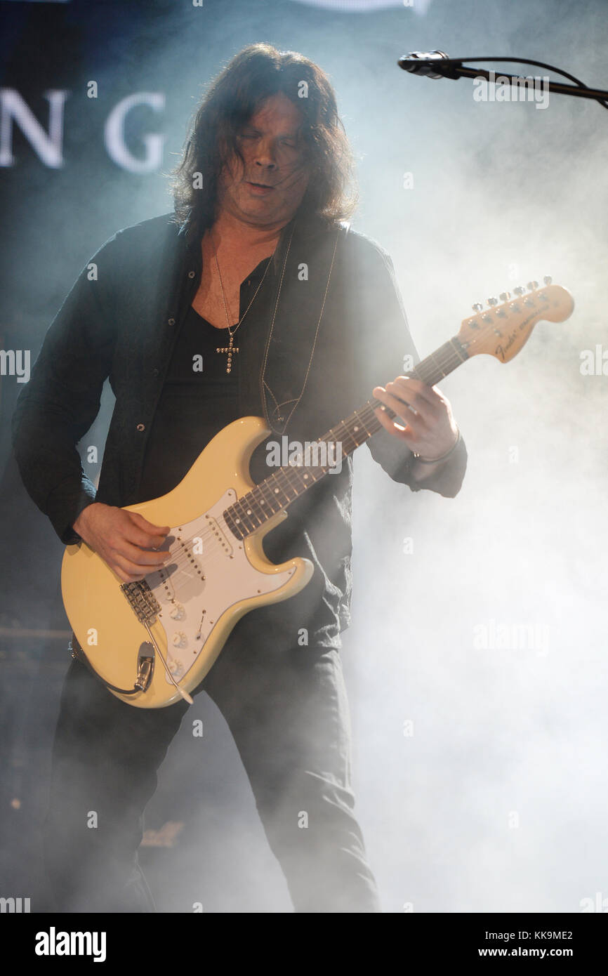 FORT LAUDERDALE, FL - FEBRUARY 02: John Norum of Europe performs at ...