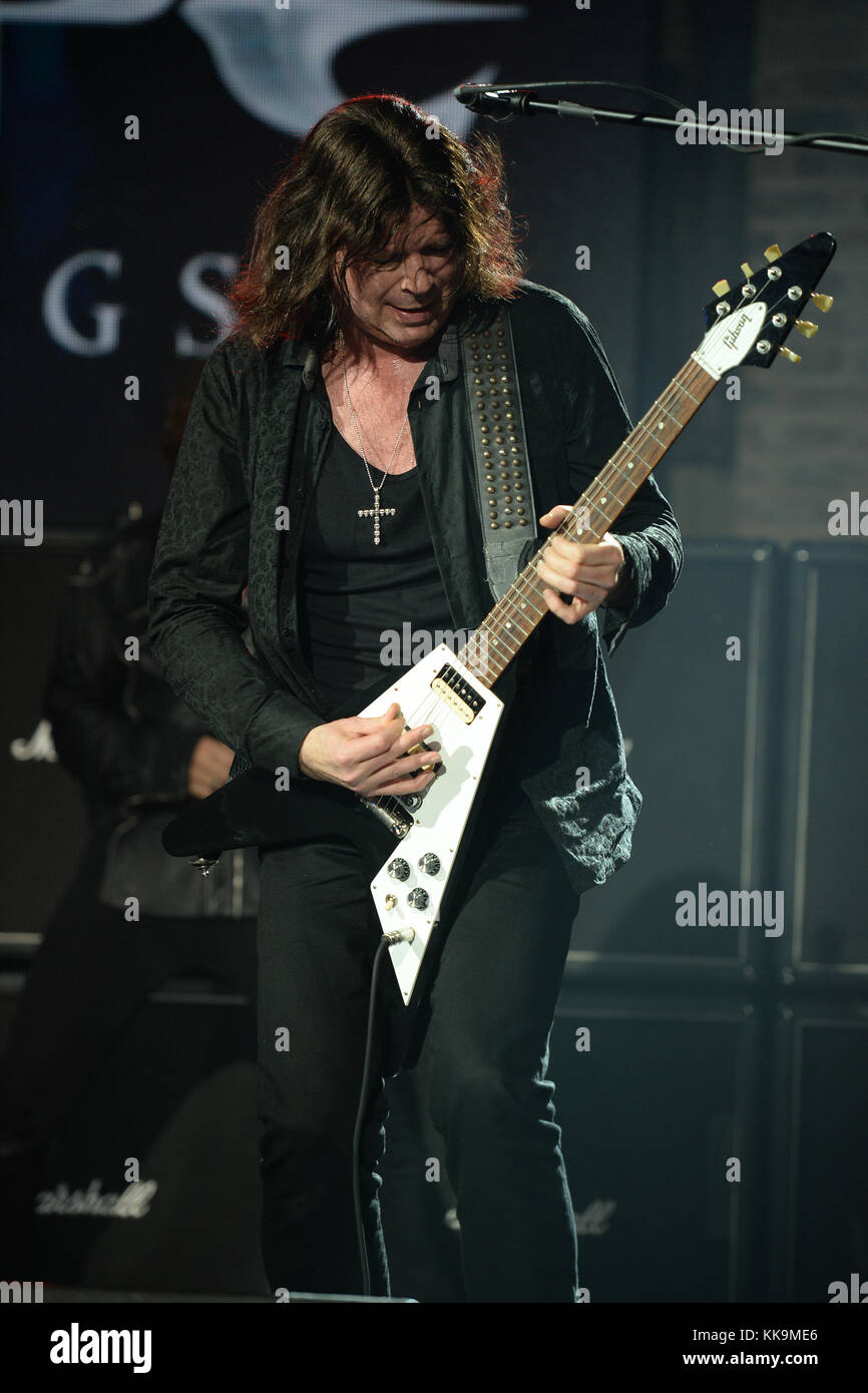FORT LAUDERDALE, FL - FEBRUARY 02: John Norum of Europe performs at ...