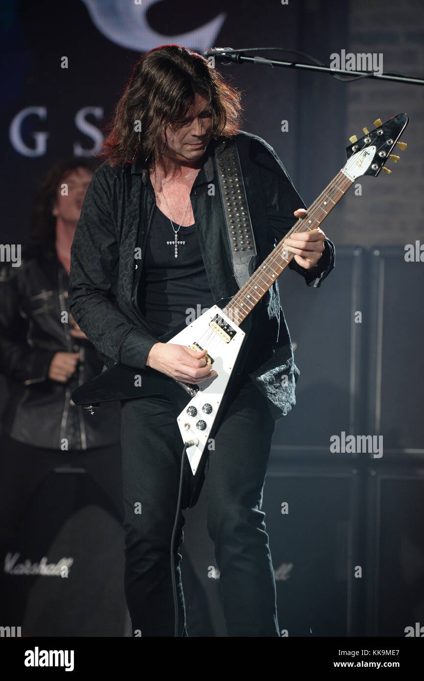 FORT LAUDERDALE, FL - FEBRUARY 02: John Norum of Europe performs at ...