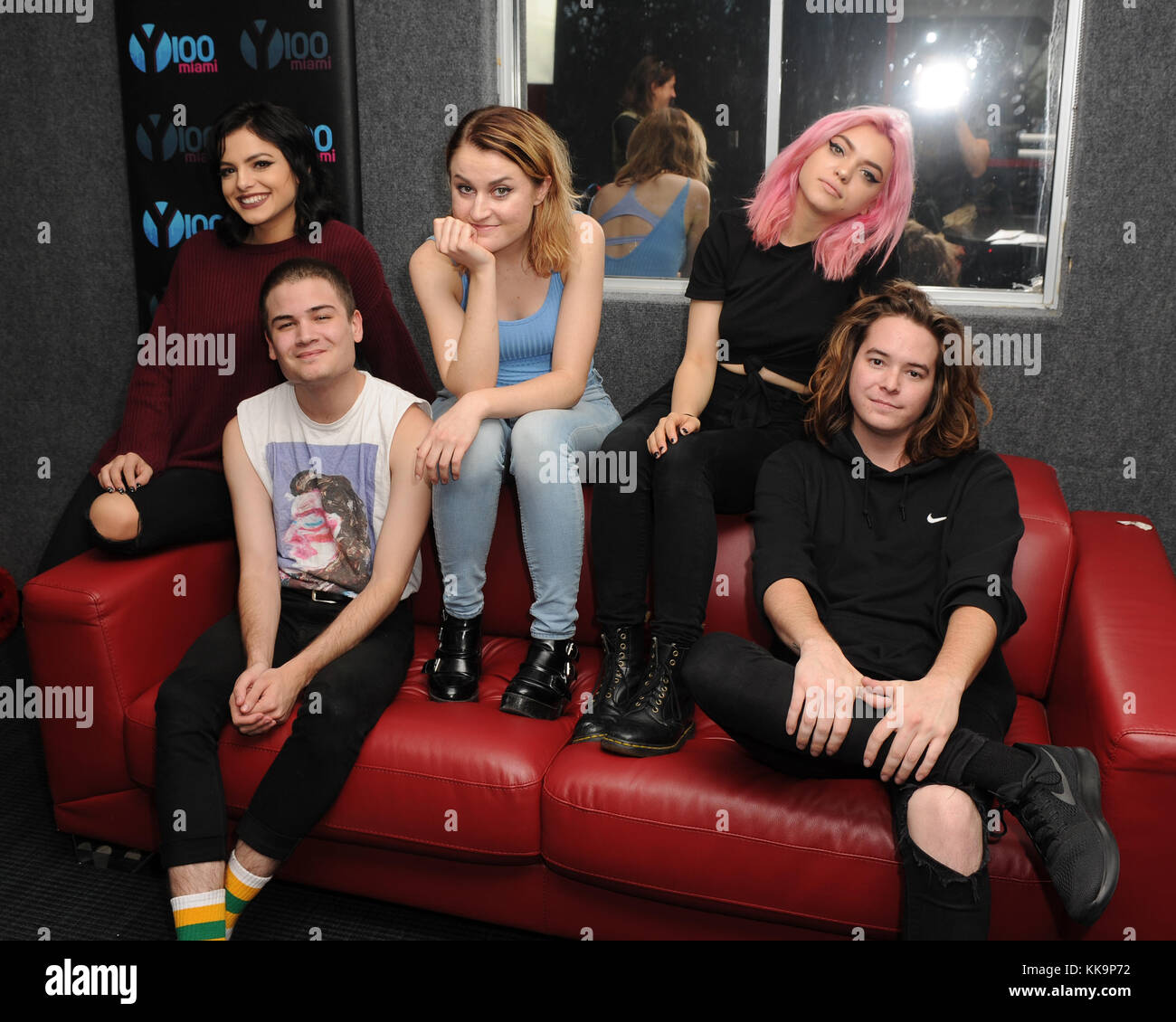 FORT LAUDERDALE, FL - NOVEMBER 01: Rena Lovelis, Miranda Miller, Nia ...