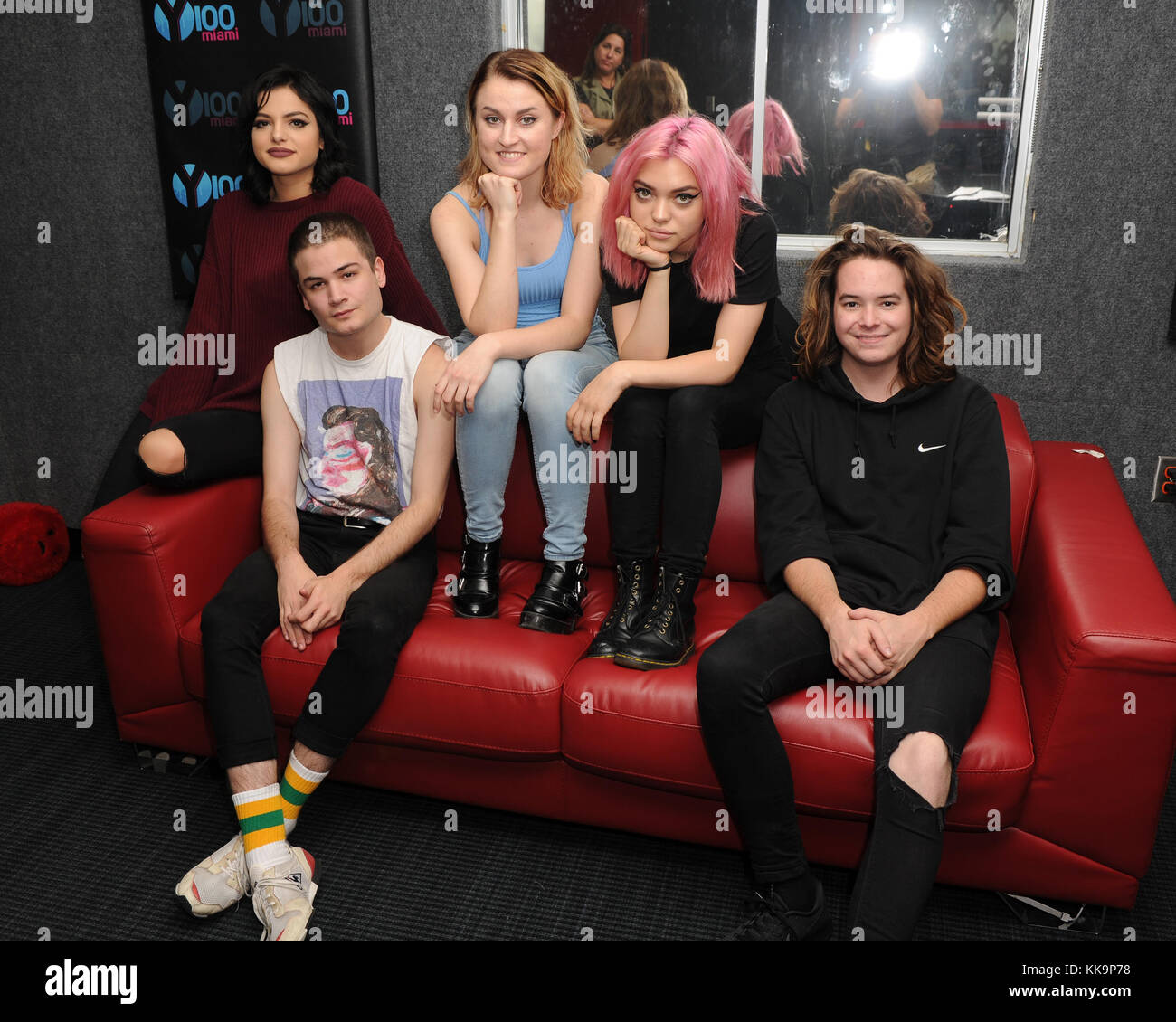 FORT LAUDERDALE, FL - NOVEMBER 01: Rena Lovelis, Miranda Miller, Nia ...