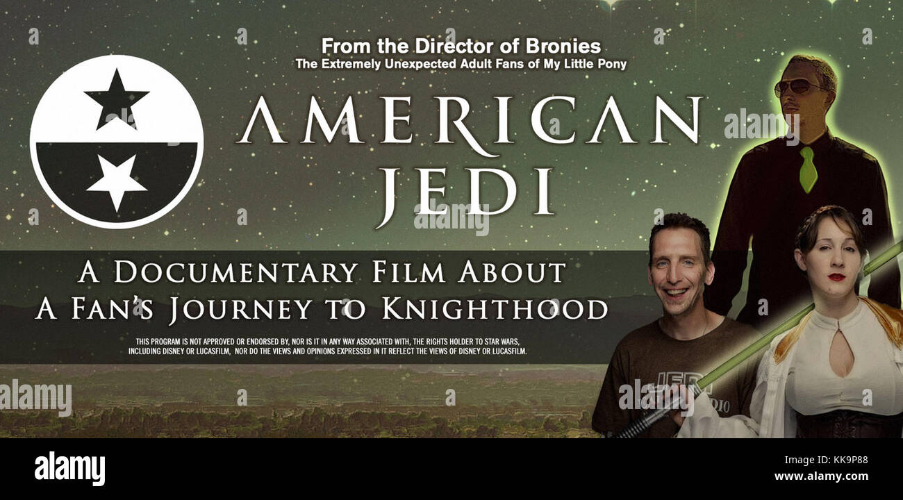 AMERICAN JEDI, poster, from left: Michael Hannigan, Opie Macleod ...