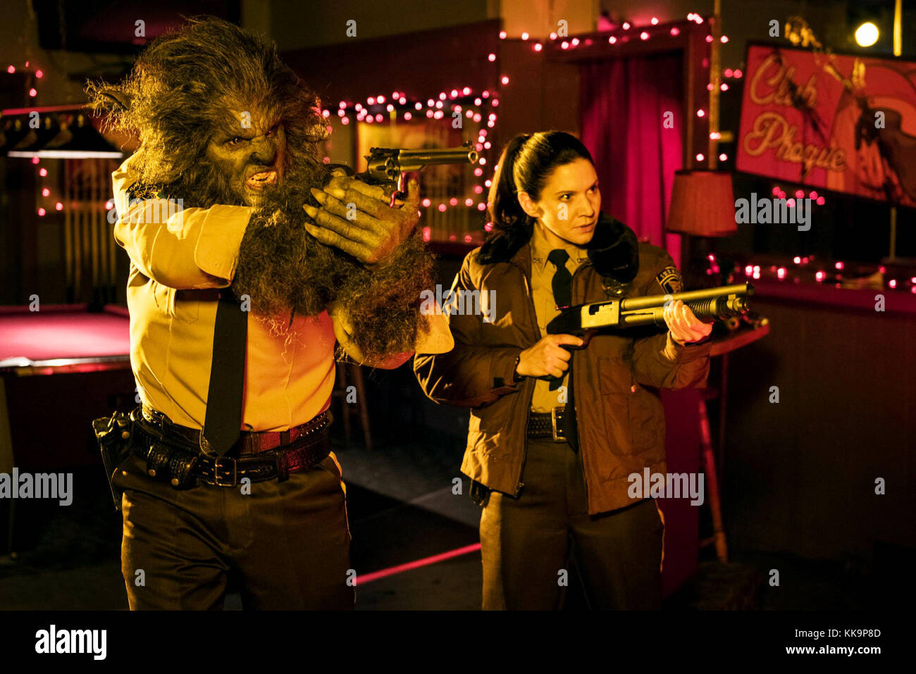 ANOTHER WOLFCOP, from left, Leo Fafard, Amy Matysio, 2017. © Parade ...