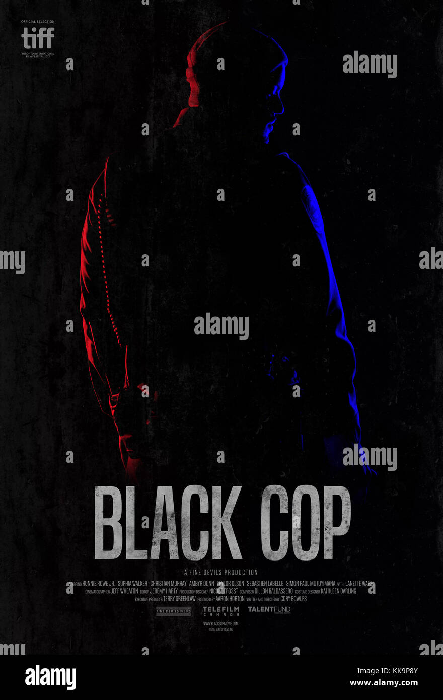 BLACK COP, poster, Ronnie Rowe, 2017. © Blac Op Films /Courtesy Everett ...