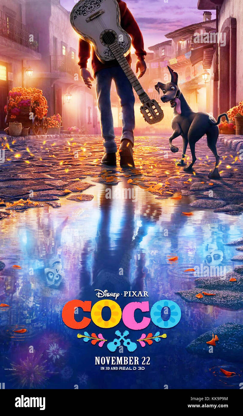 COCO, US advance poster, 2017. © Walt Disney Studios Motion Pictures ...