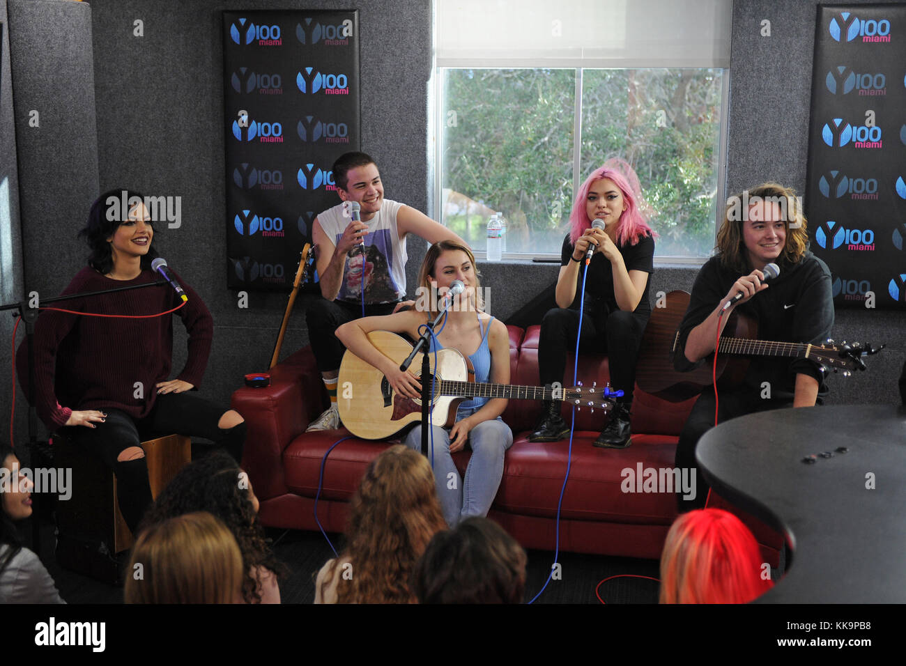 FORT LAUDERDALE, FL - NOVEMBER 01: Rena Lovelis, Miranda Miller, Nia ...