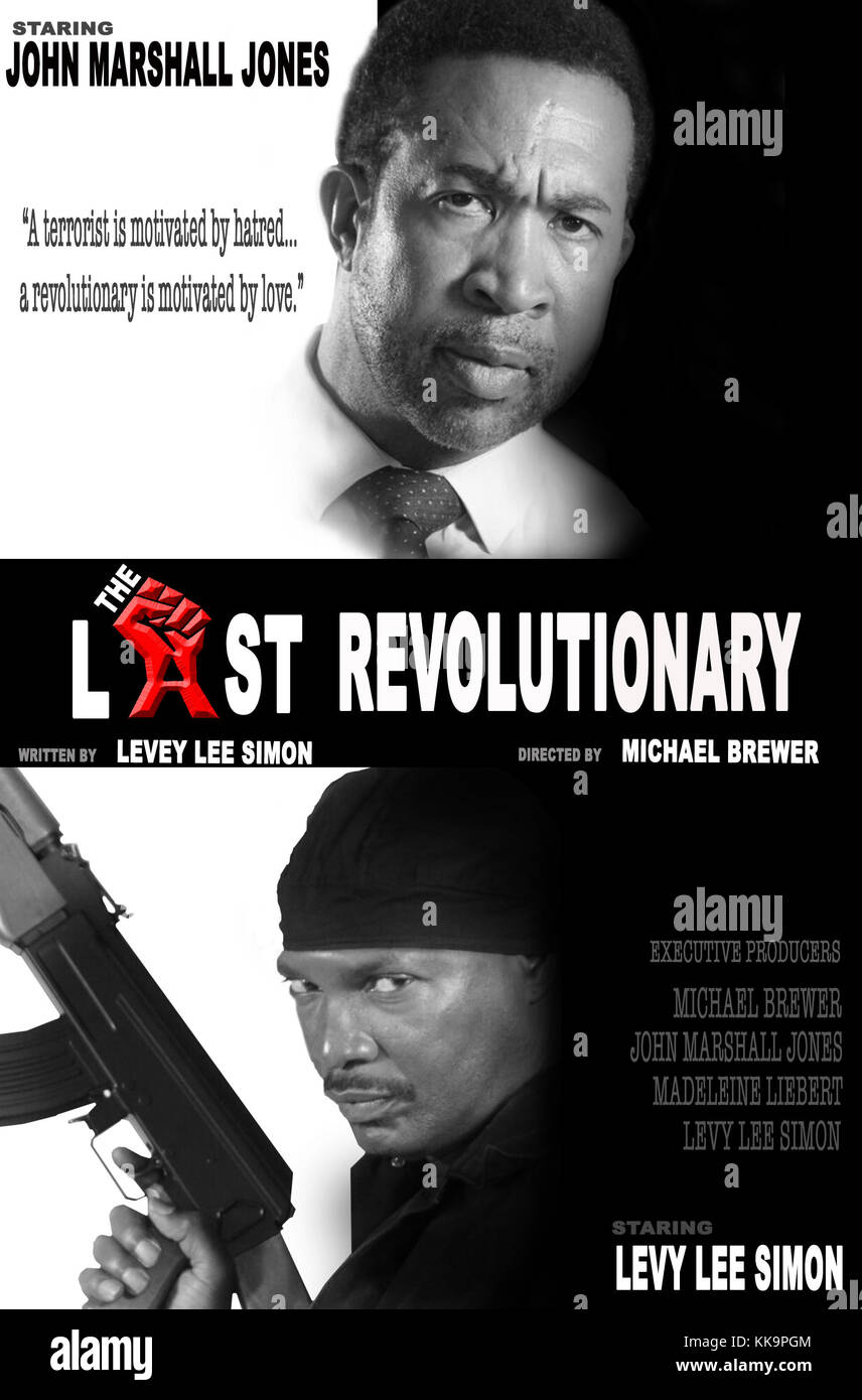 THE LAST REVOLUTIONARY, poster, from top: John Marshall Jones, Levy Lee ...