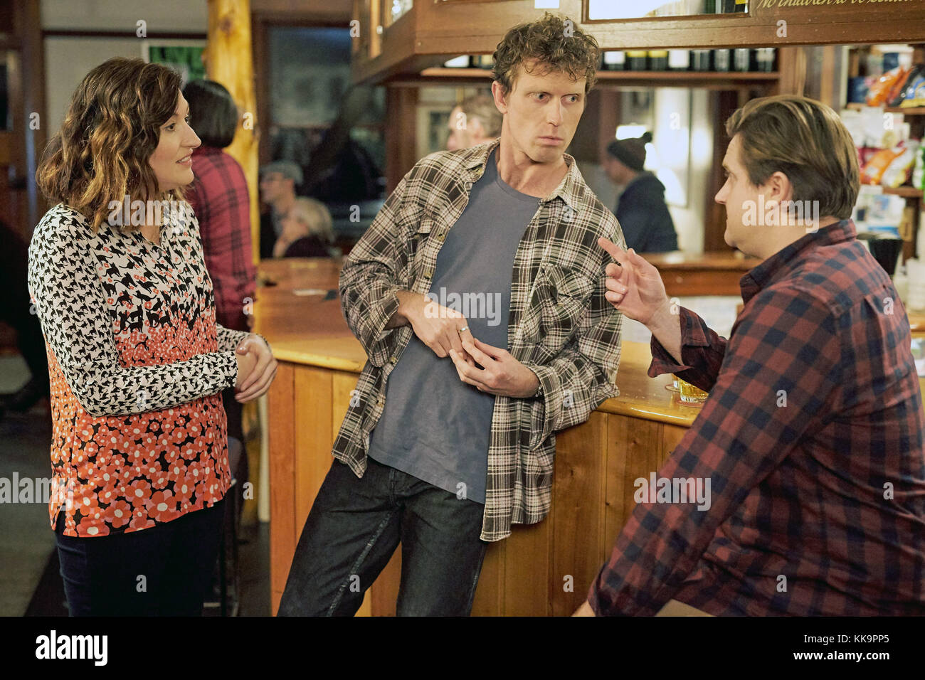 ROSEHAVEN, Celia Pacquola (left), David Quirk (center), (Season 1, ep ...