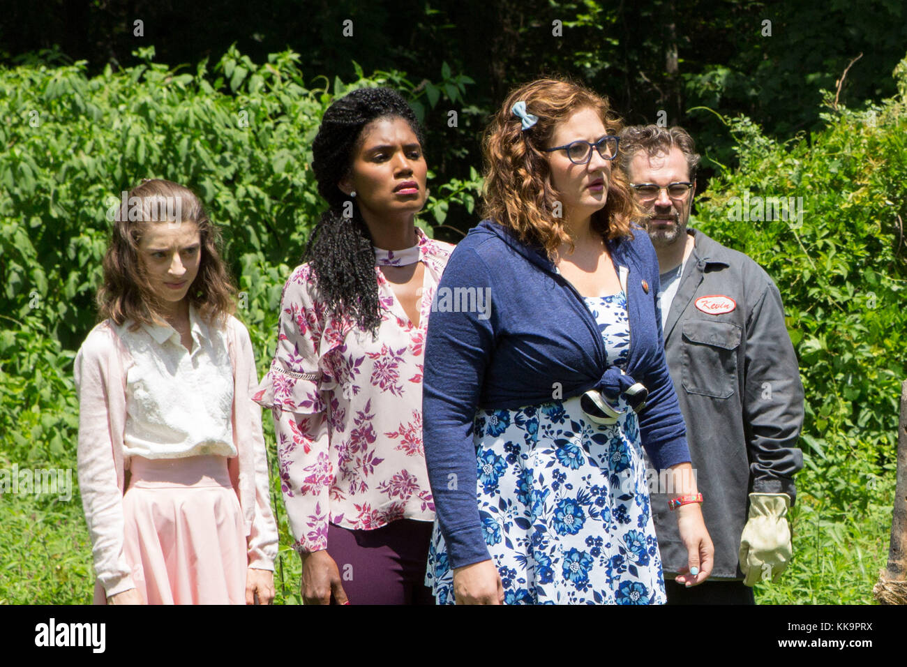 STAN AGAINST EVIL, from left: Sofia Pavone, Denise Joseph Boutte ...