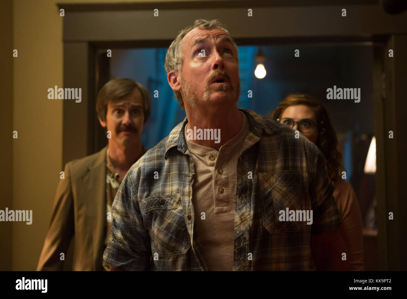 STAN AGAINST EVIL, from left: Nate Mooney, John McGinley, Deborah Baker ...