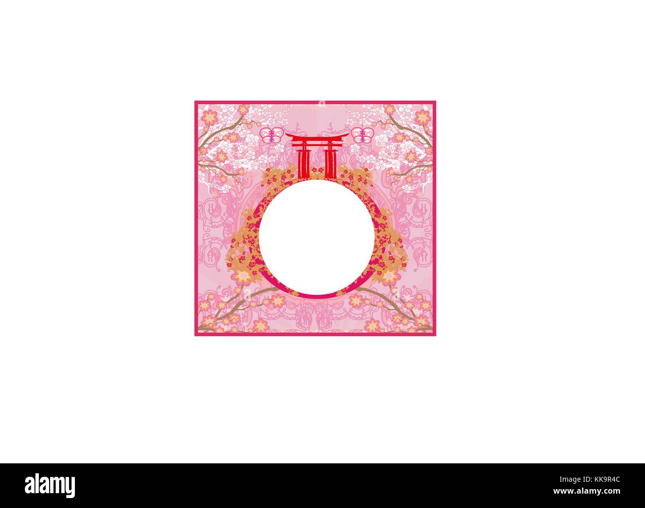 Old chinese buildings Stock Vector Images - Alamy