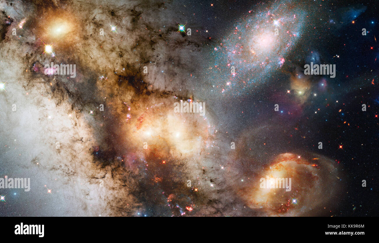 Incredibly beautiful space. Elements of this image furnished by NASA ...