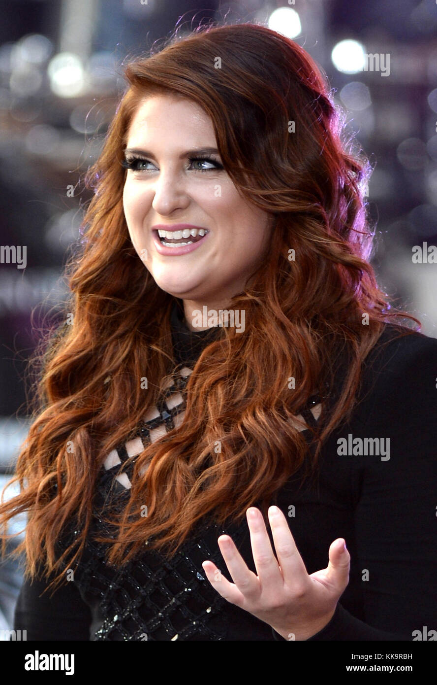 NEW YORK, NY - JUNE 21: Singer-songwriter Meghan Trainor Performs On ...