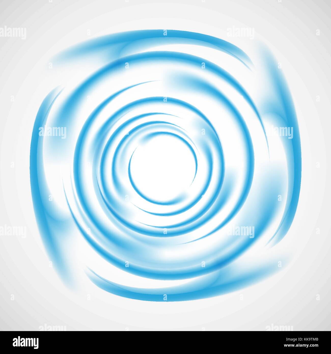 Abstract Blue Wave on Background. Vector Illustration Stock Vector ...