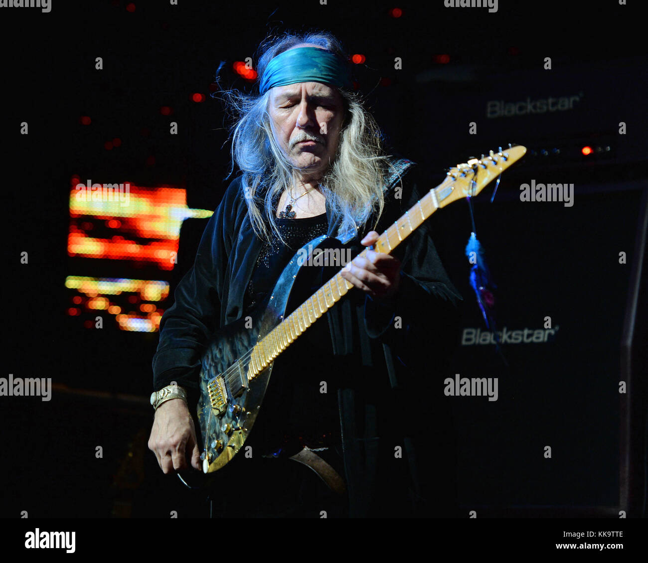 FORT LAUDERDALE, FL - FEBRUARY 26: Scorpions guitar player Uli Jon Roth ...