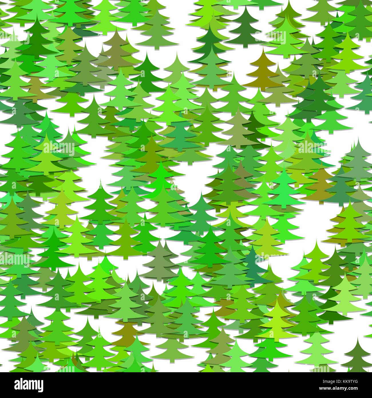 Seamless abstract random pine tree pattern background - vector ... Seamless abstract random pine tree pattern background - vector ...