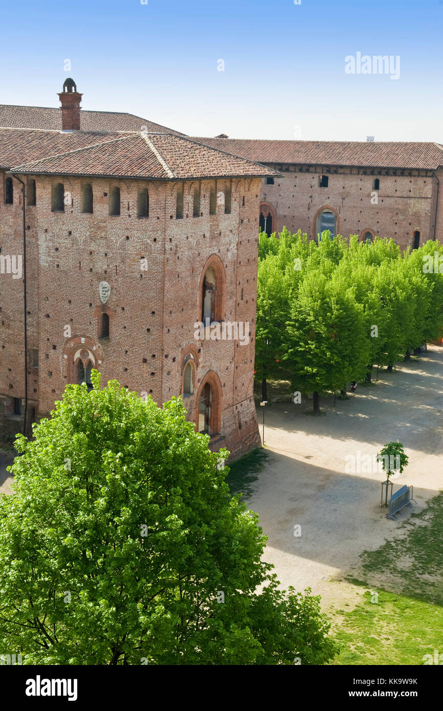 Vigevano castle hi-res stock photography and images - Alamy