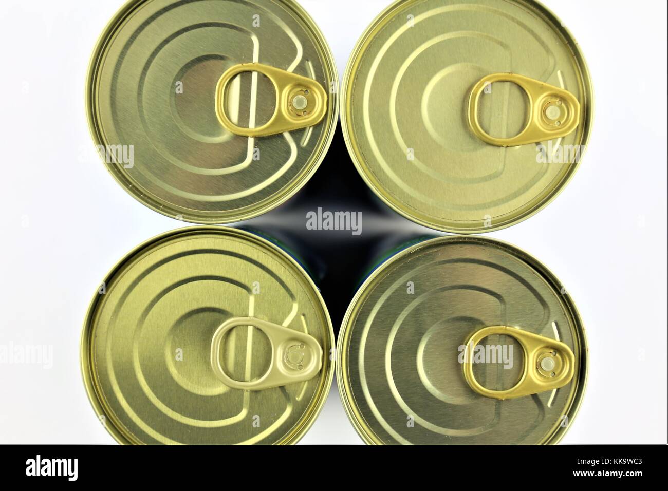 An Image of a tin can with copy space Stock Photo - Alamy