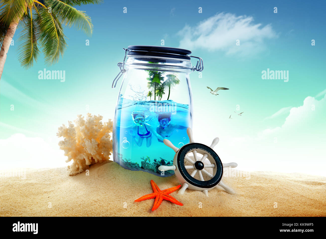 Hot Summer Theme - Graphic visual design 004 Stock Photo - Alamy