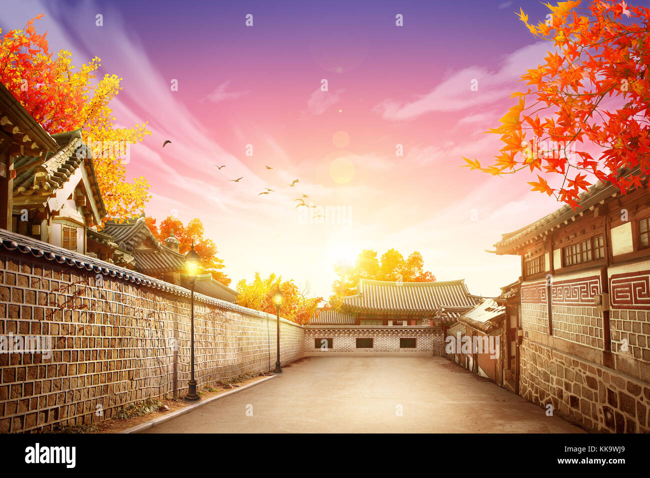 Autumn theme - Light effects, graphic design 004 Stock Photo - Alamy