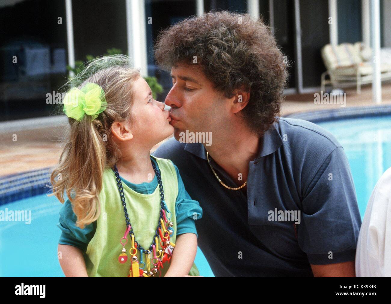 Jack White and his then four-year old daughter Antonia, pictured on ...
