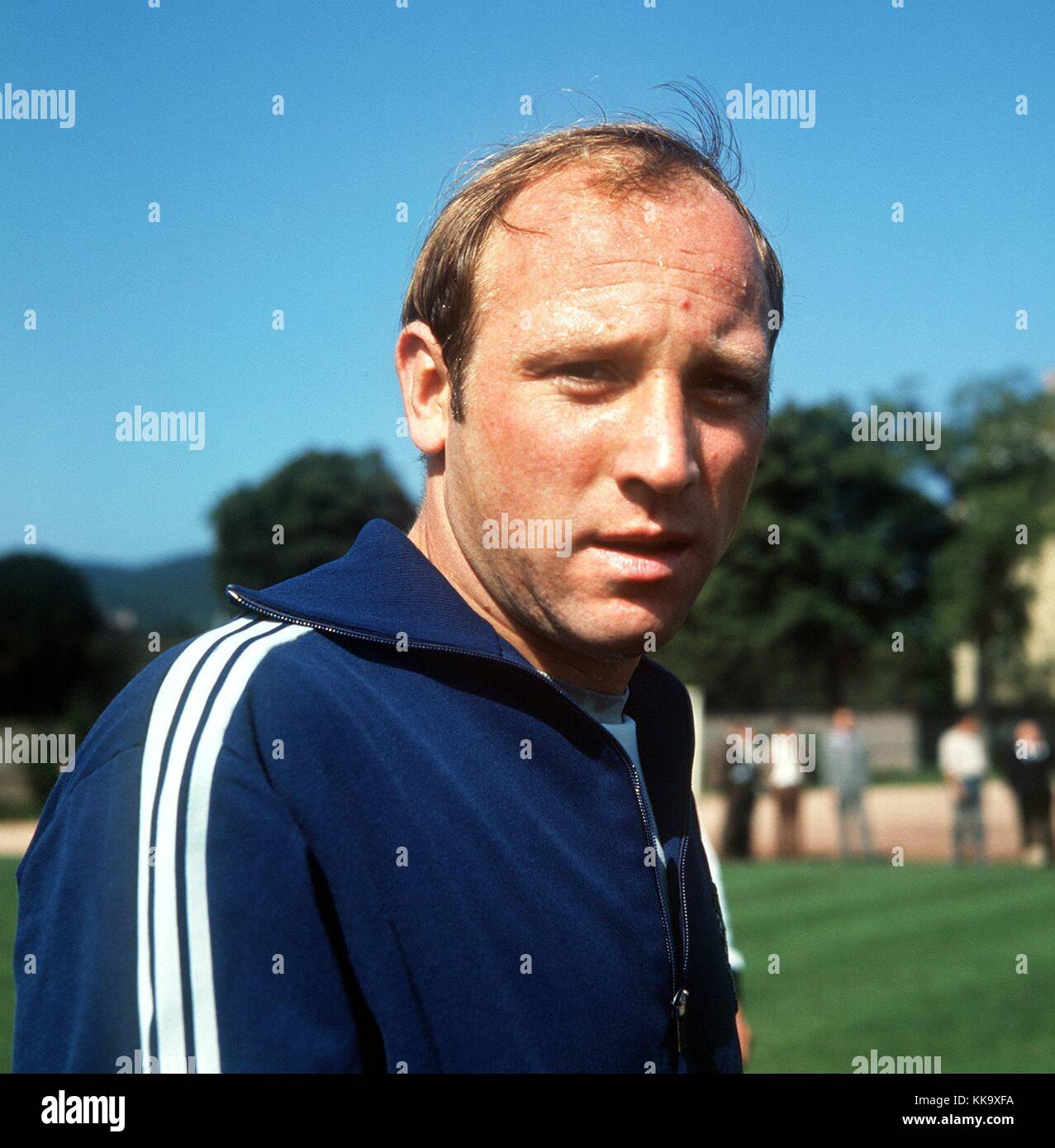 Uwe Seeler, German footballer of Hamburger SV and member of the ...