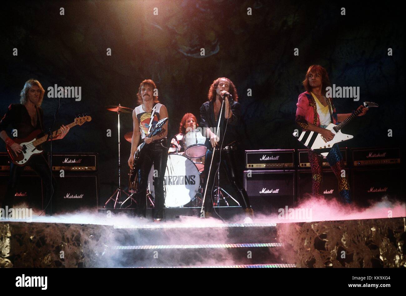 The scorpions klaus 1985 hi-res stock photography and images - Alamy