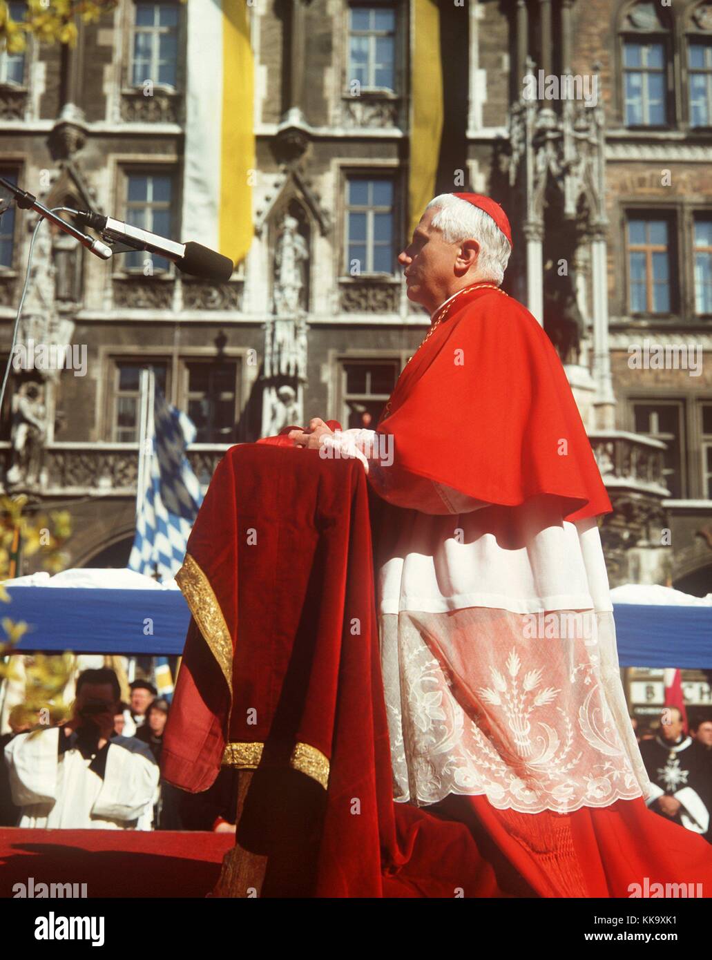 Joseph Cardinal Ratzinger, so far archbishop xxx archbishop of Munich ...