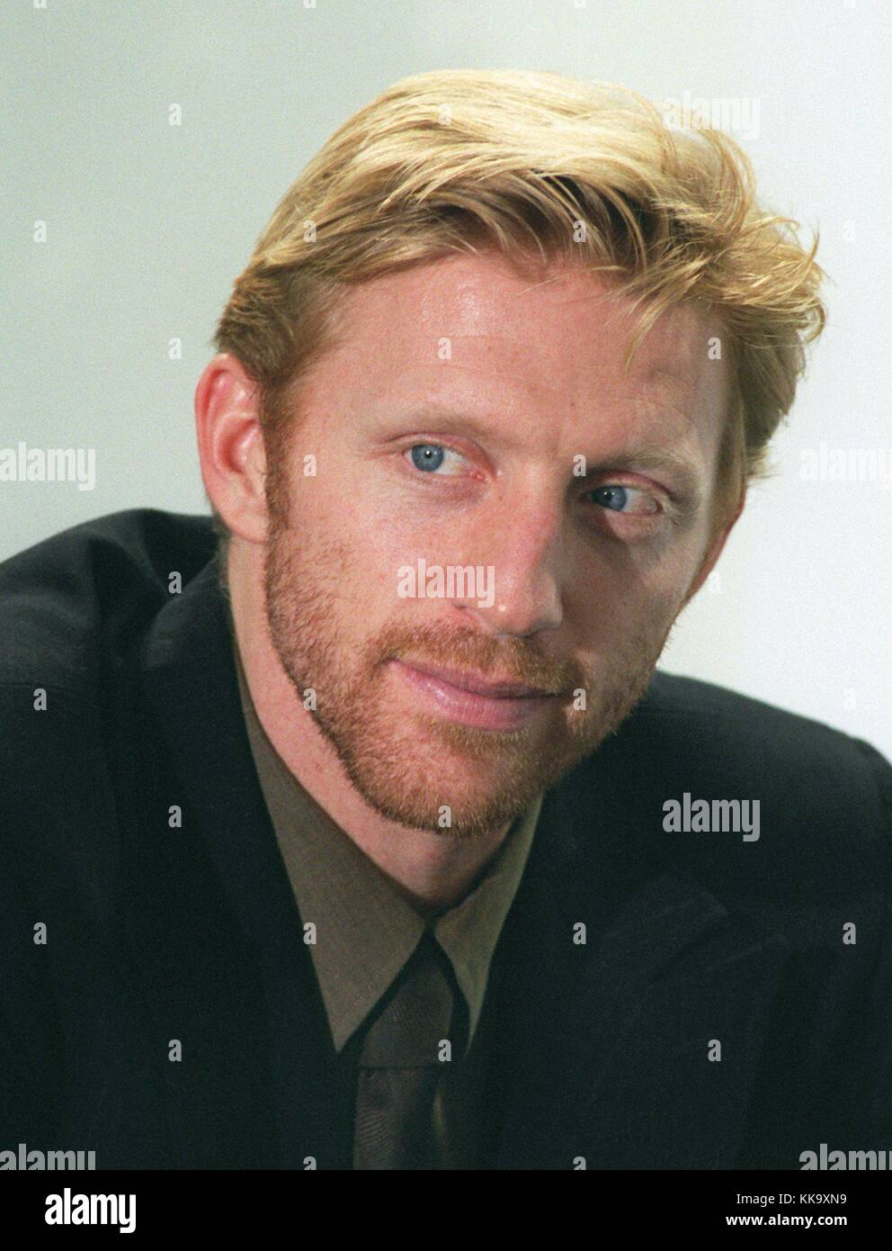 Portrait of Boris Becker, German tennis professional, pictured on 15th ...