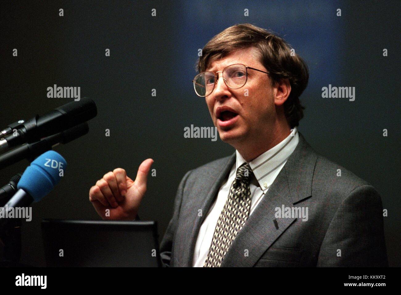 Bill Gates, president of world's largest software manufacturer ...