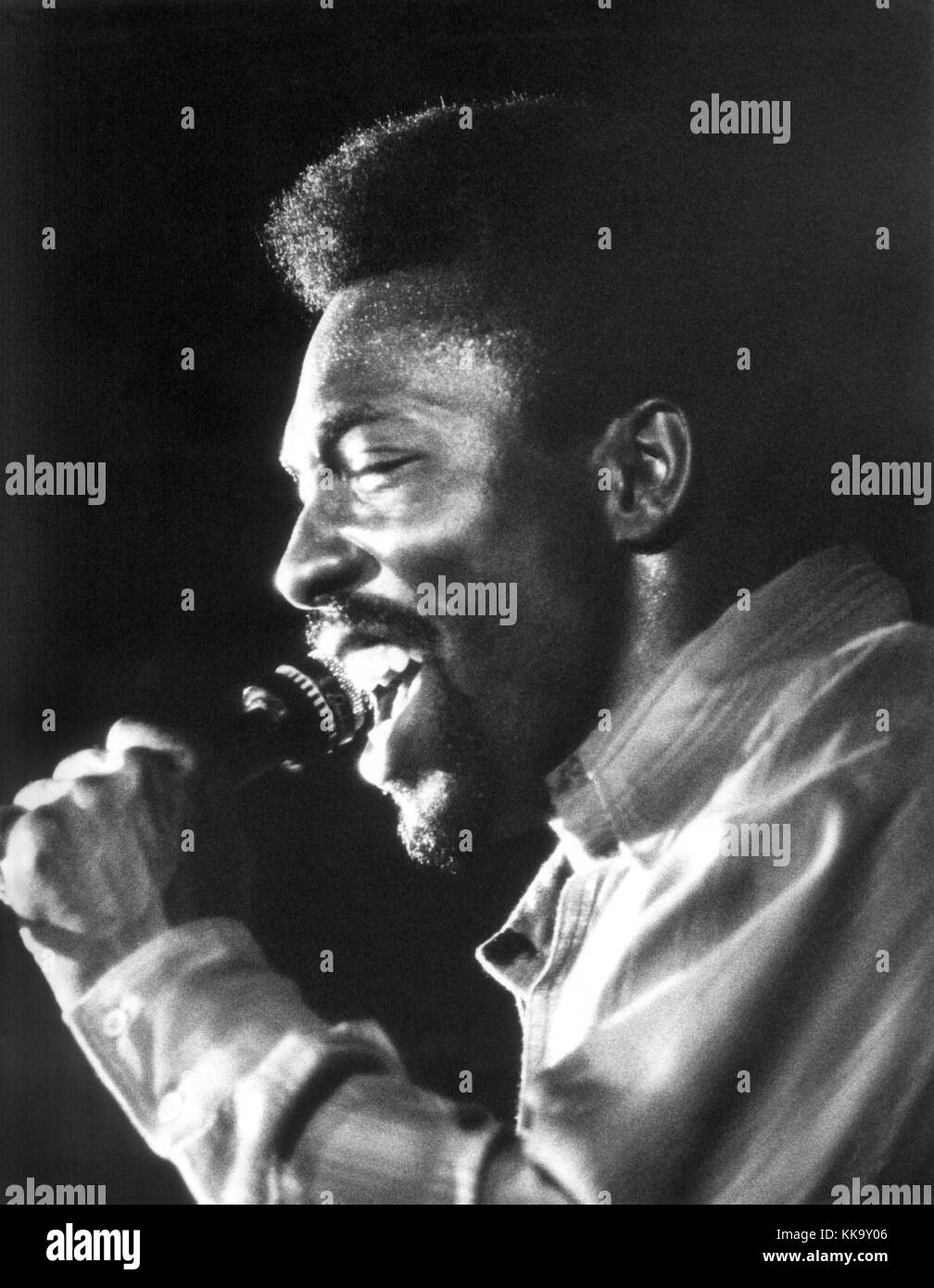 The American Soul singer Wilson Pickett on stage, Circus Krone ...