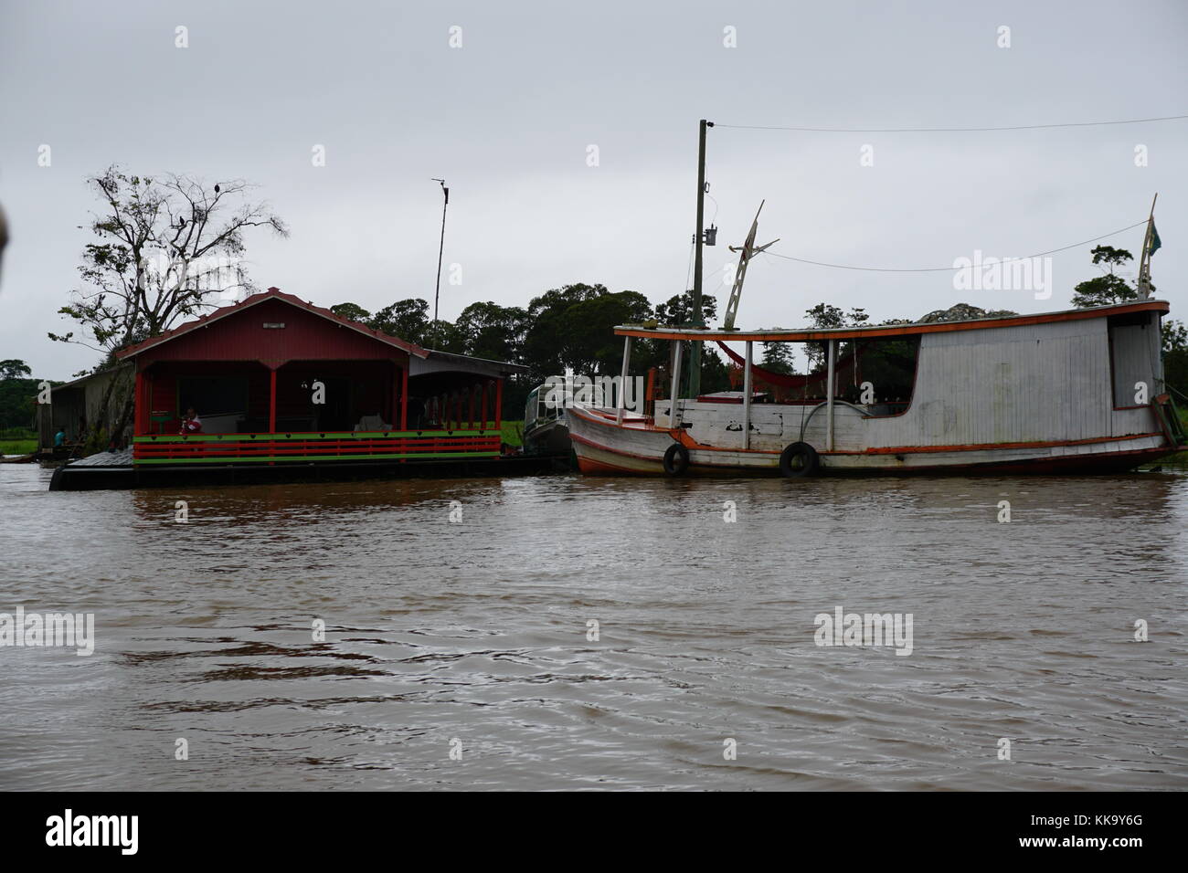 Boat on the Amazon river, Living on the Amazon river, Amazon rainforest ...