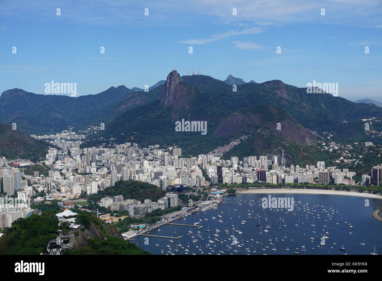 Sugarloaf Mountain Rio Cityscape Stock Photo - Alamy