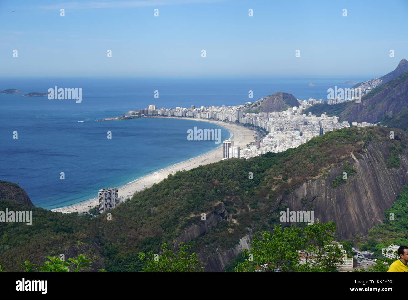 Sugarloaf Mountain Rio Cityscape Stock Photo - Alamy