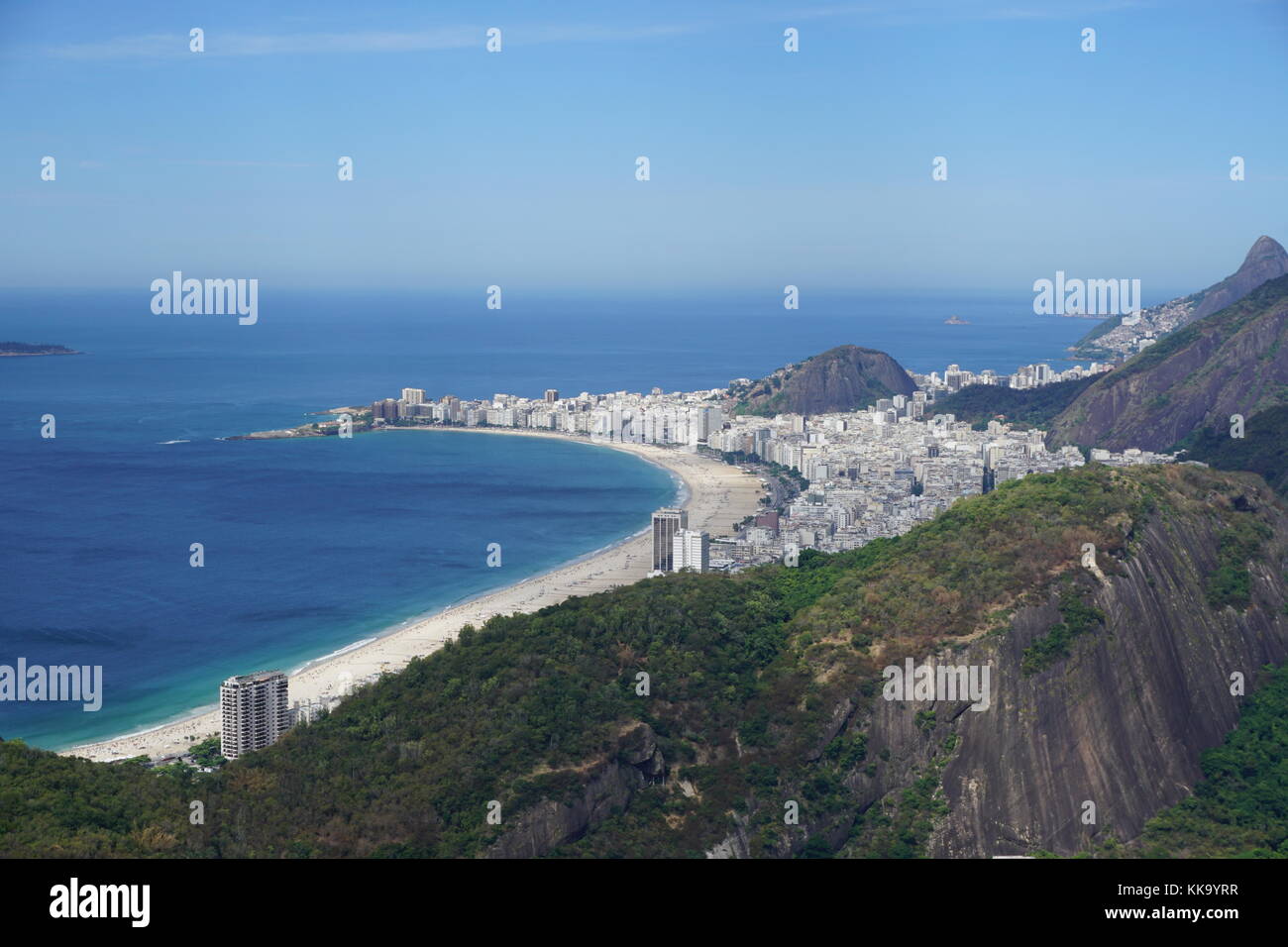 Sugarloaf Mountain Rio Cityscape Stock Photo - Alamy
