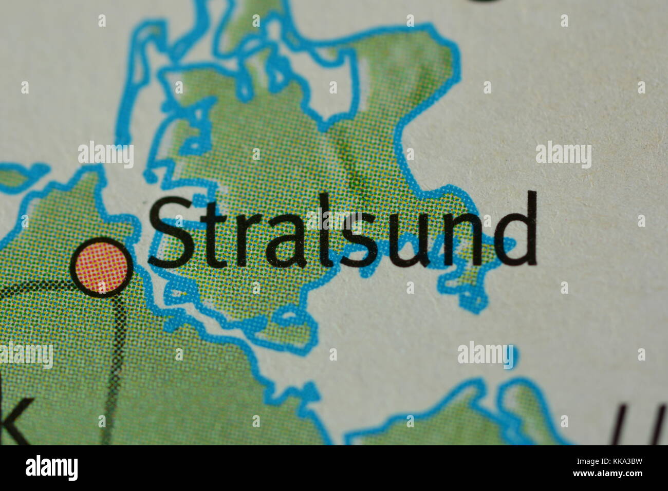 Map of stralsund hi-res stock photography and images - Alamy