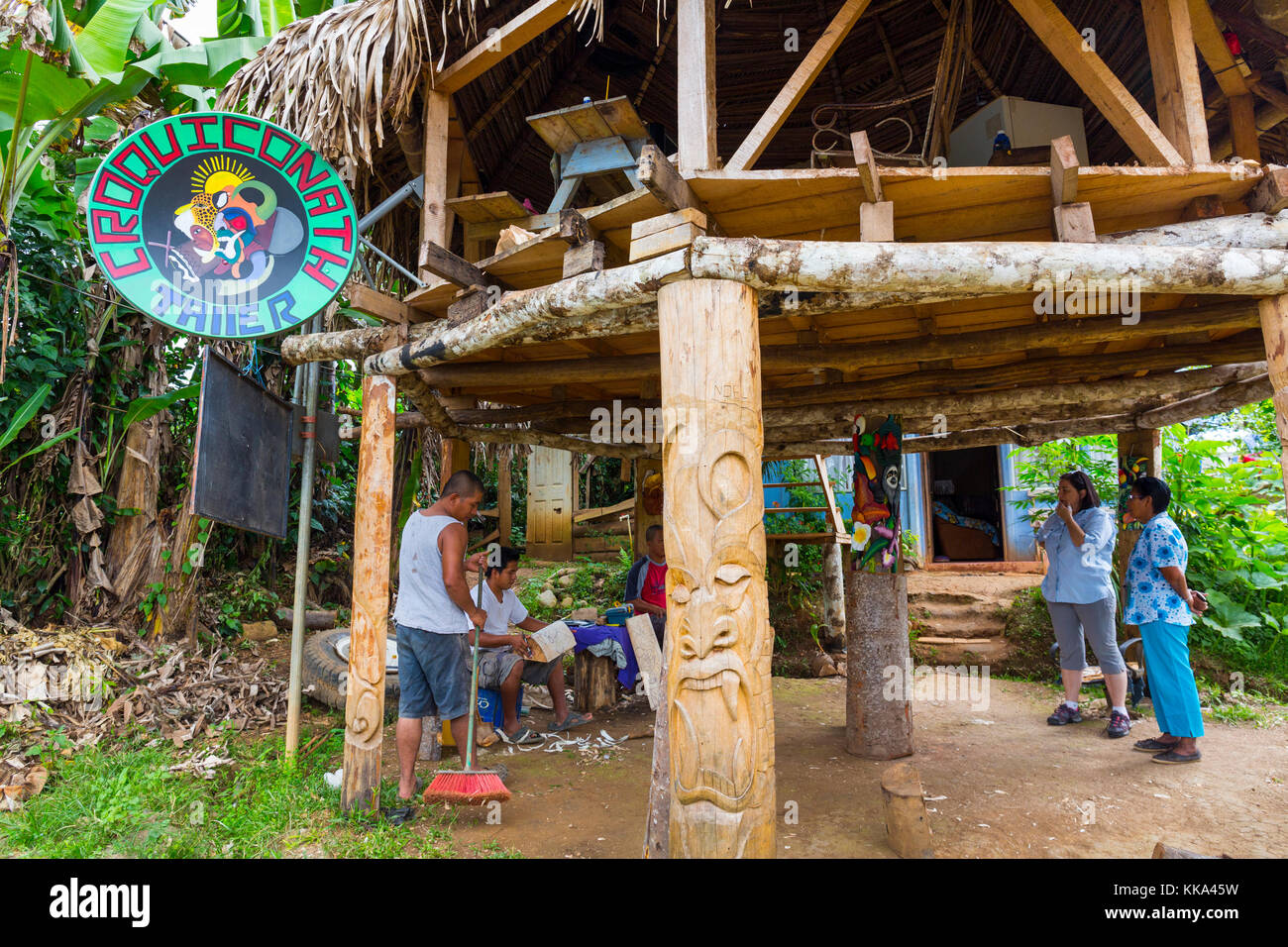 Boruca (also known as the Brunca or the Brunka) indigenous people ...