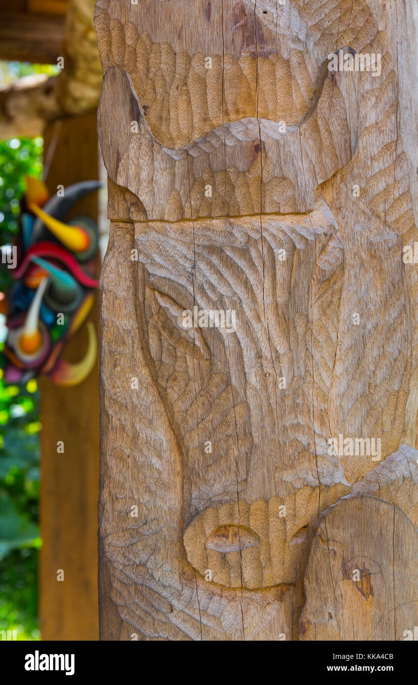 Máscara "Danza de los Diablitos", Boruca (also known as the Brunca or ...